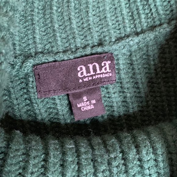 a.n.a | Sweaters | Ana Green Turtleneck Sweater | Poshmark